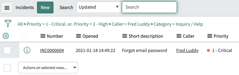 How To Use addEncodedQuery() with GlideRecord in ServiceNow - The Snowball