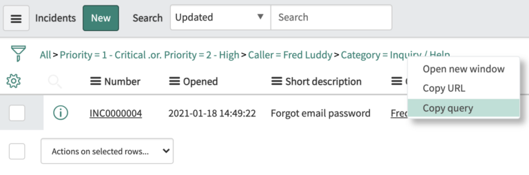 How To Use addEncodedQuery() with GlideRecord in ServiceNow - The Snowball