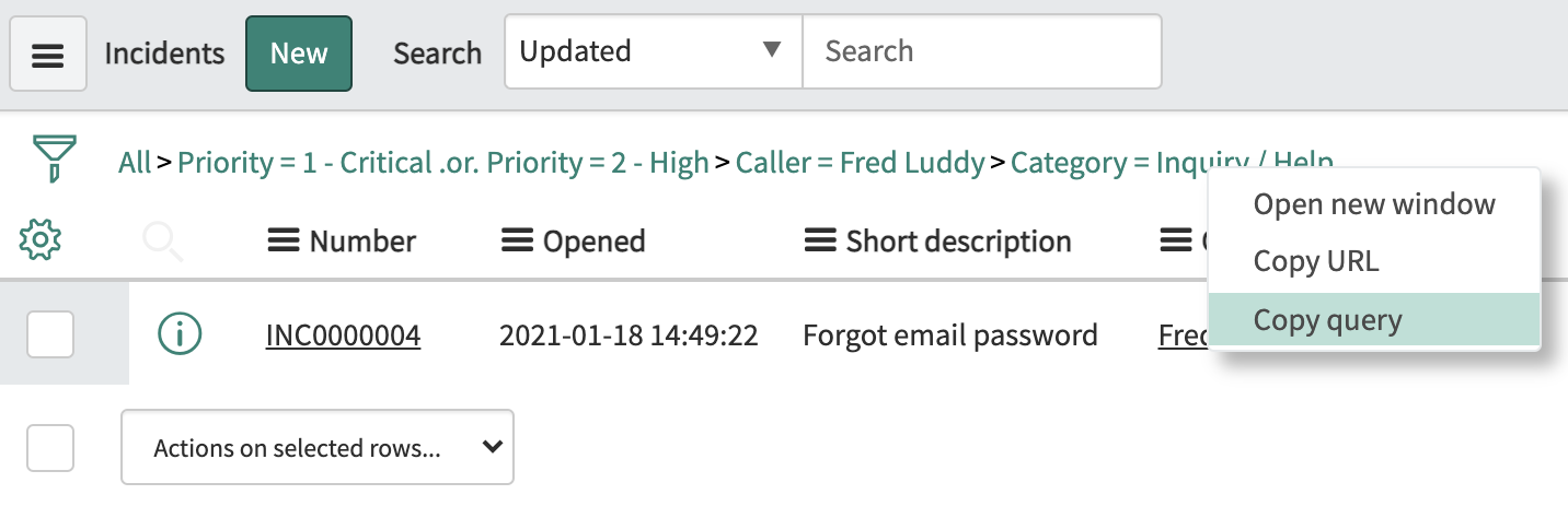 How To Use addEncodedQuery() with GlideRecord in ServiceNow - The Snowball