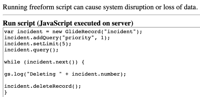 How To Delete (And Restore) Records With A Background Script - The Snowball How To Delete (And Restore) Records With A Background Script - The Snowball