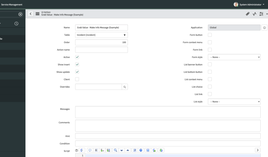 How To Add A Button To The Incident Form - The Snowball