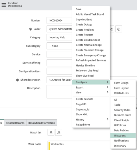 How To Add A Button To The Incident Form - The Snowball