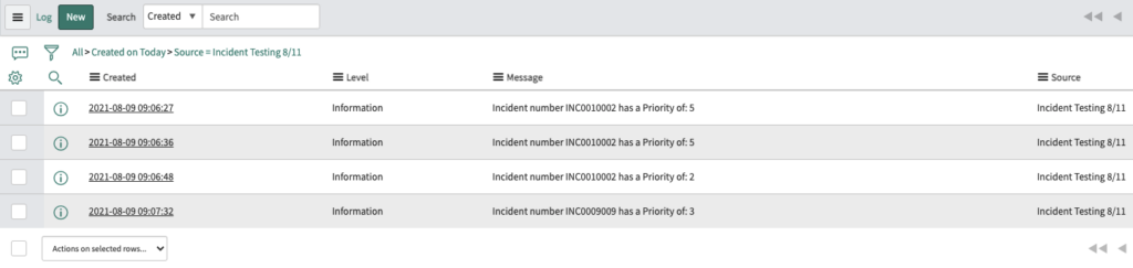 Organize System Logs By Using A Source with gs.log() - The Snowball