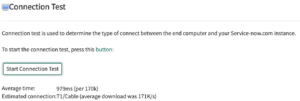 ServiceNow - Test Your Connection Speed To Environment - The Snowball