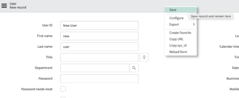 How To Create A User in ServiceNow - The Snowball
