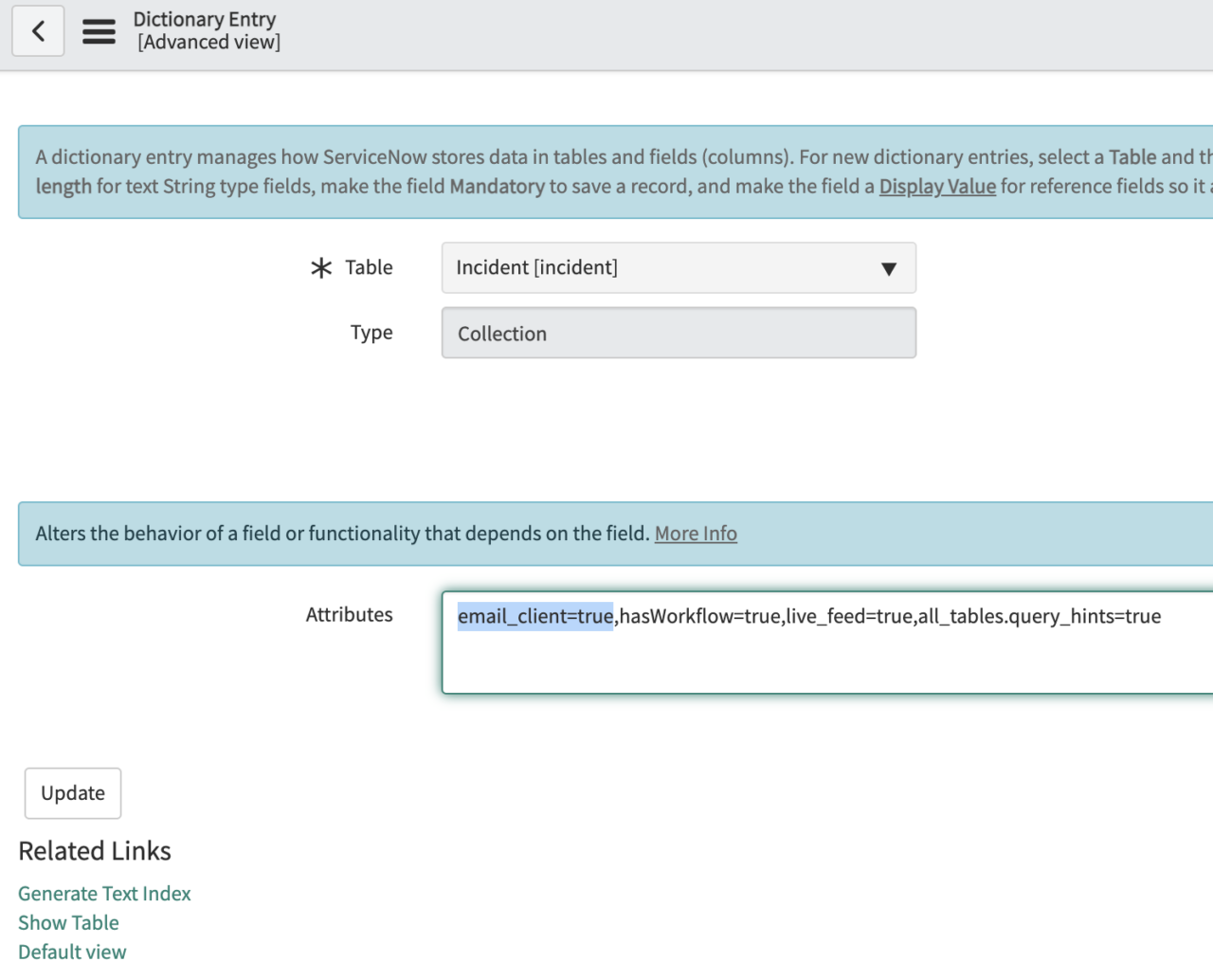 Add The Email Client To Any Application in ServiceNow - The Snowball