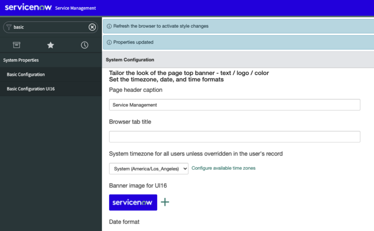 How Do I Change The Top Banner Color In ServiceNow? - The Snowball