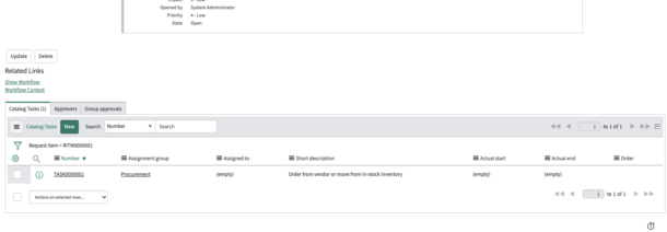 How Do Requests, Request Items and Catalog Tasks work? - The Snowball