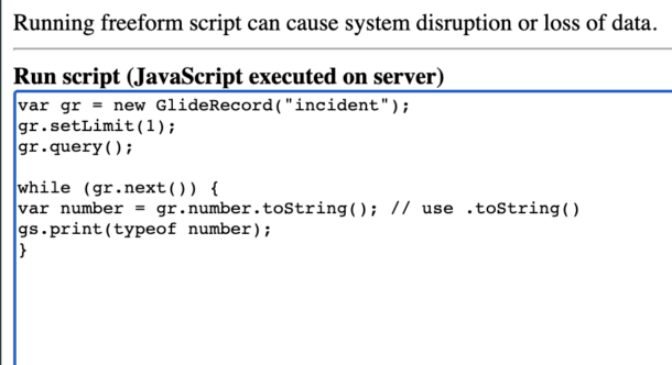 How To Convert An Object To A String In ServiceNow - .toString() - The ...