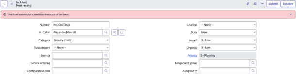 Prevent Submission Of A Form With an onSubmit() Client Script - The Snowball