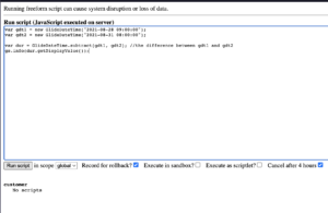 Get The Difference Between Two Dates With subtract() - The Snowball