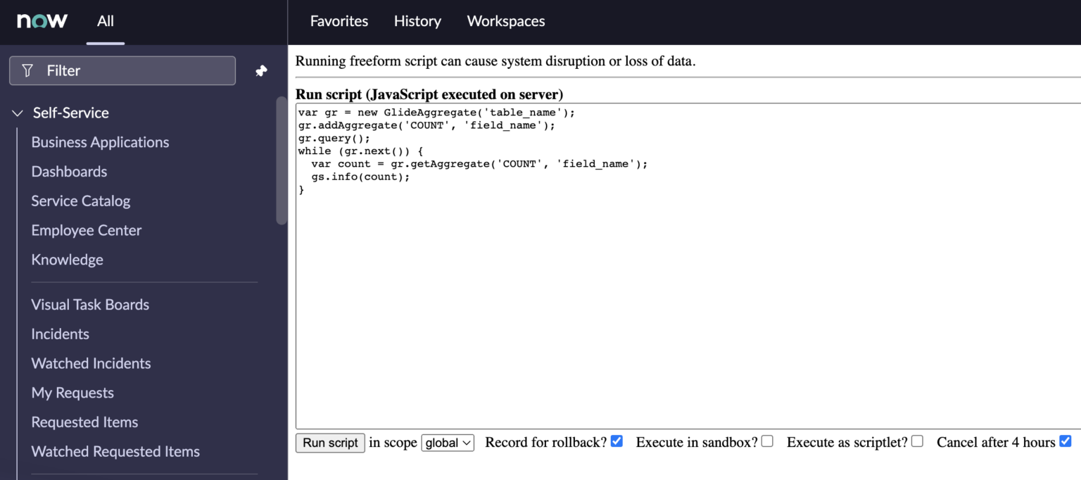 How To Use Glideaggregate In Servicenow A Complete Guide The Snowball
