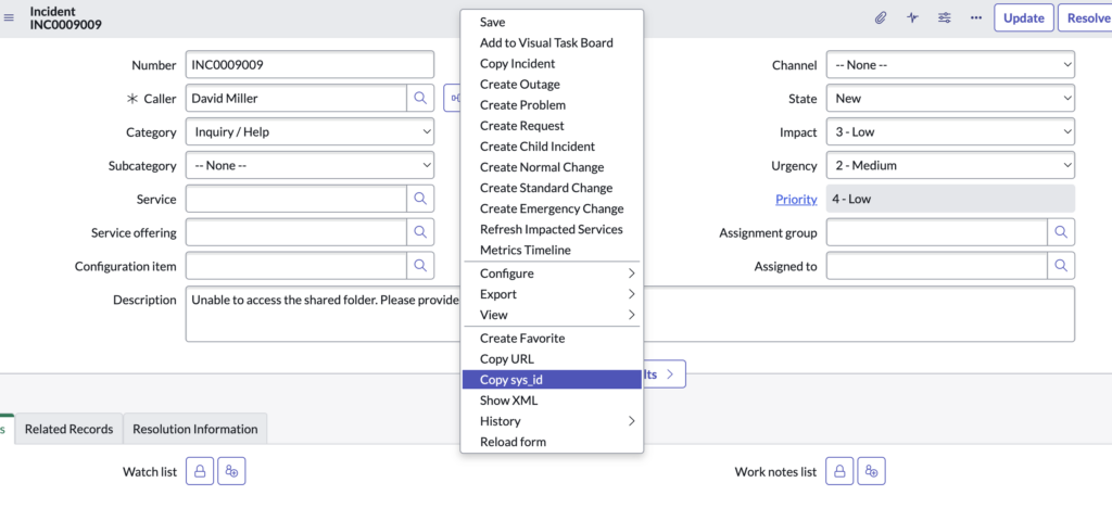 Understanding sys_id's and Reference Fields - The Snowball Understanding sys_id's and Reference Fields - The Snowball