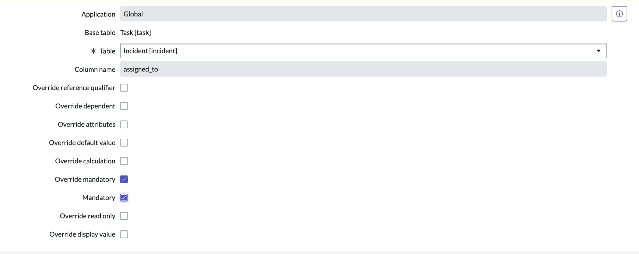 What Is A Dictionary Override In ServiceNow? - The Snowball