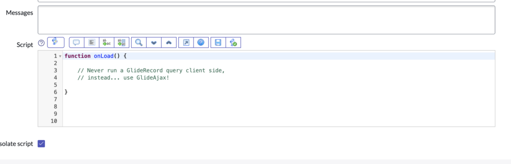 Can I Use A GlideRecord Query In A Client Script? No, Don't Do It. - The Snowball