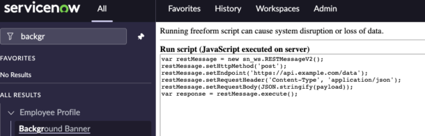 How To Set An API Header RESTMessageV2 In ServiceNow - The Snowball