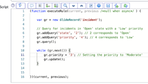 How To Use While Loops In A GlideRecord Query - The Snowball