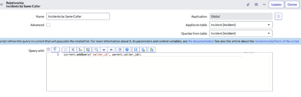 How To Create A Related List In ServiceNow With Relationships - The ...