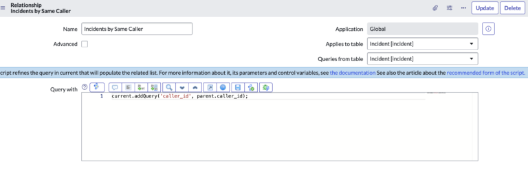 How To Create A Related List In ServiceNow With Relationships - The ...